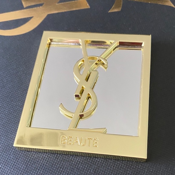 Yves Saint Laurent | Makeup | Ysl Gold Folding Mirror | Poshmark